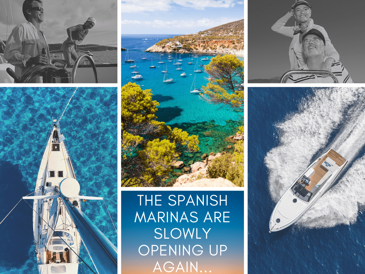 spanish marinas covid19 measures - Blog of MarinaReservation.com