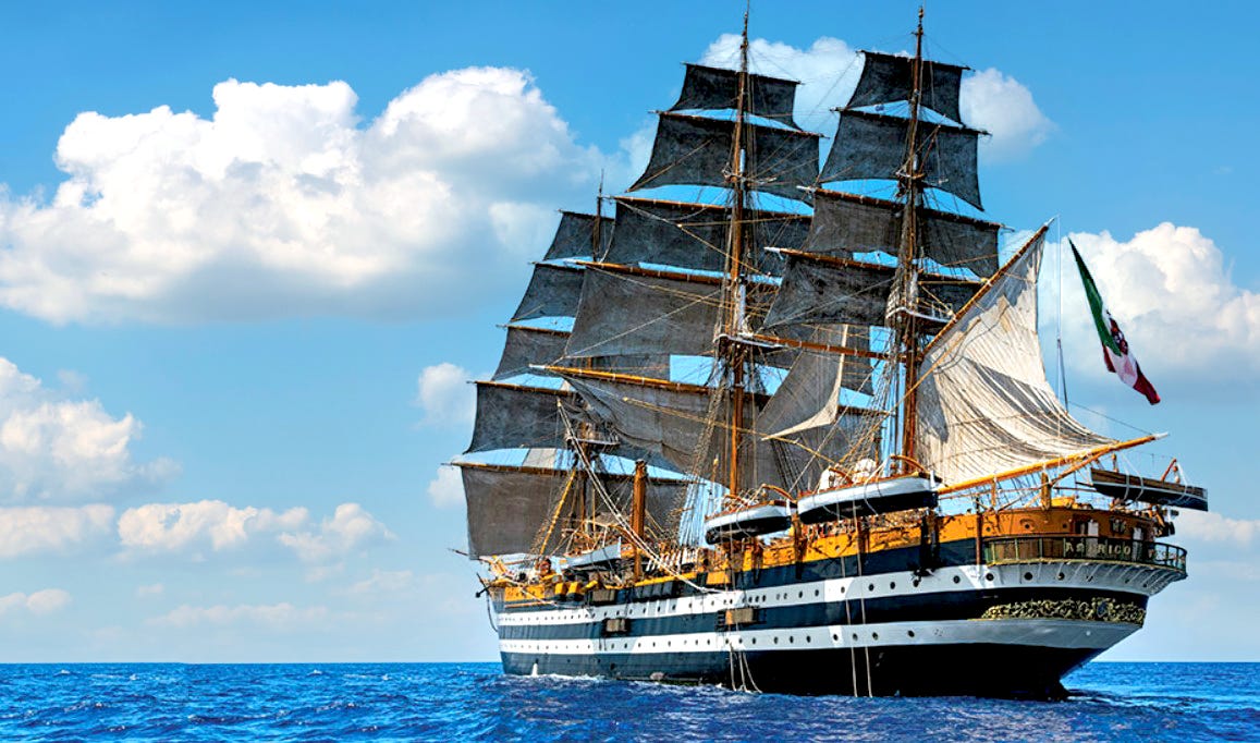 The Most Beautiful Ship In The World: Amerigo Vespucci